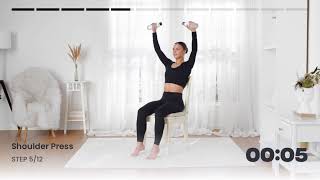 28 Day Chair Workout: Exercises for Strength and Flexibility